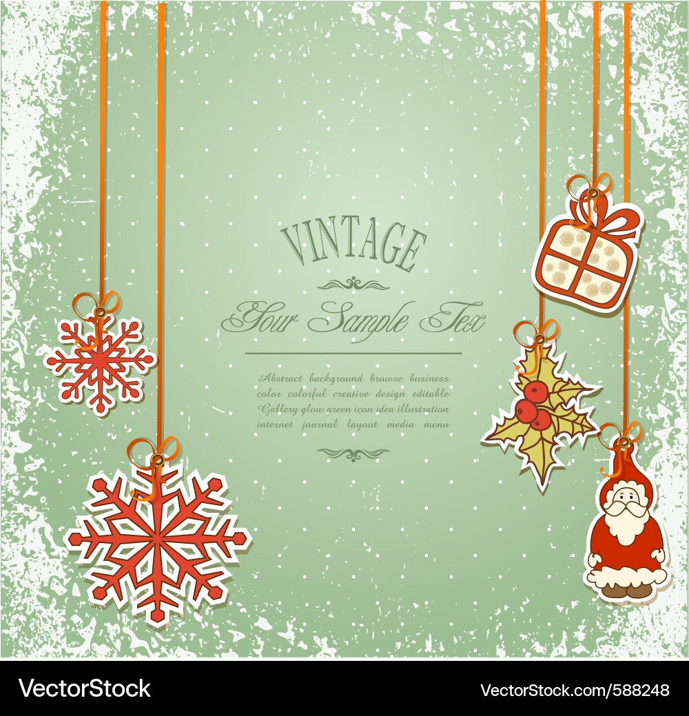 Christmas Grunge Vector Images (over 42,000)