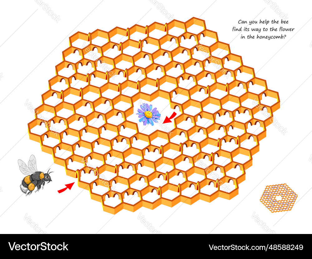 Bee Puzzle Vector Images (over 750)