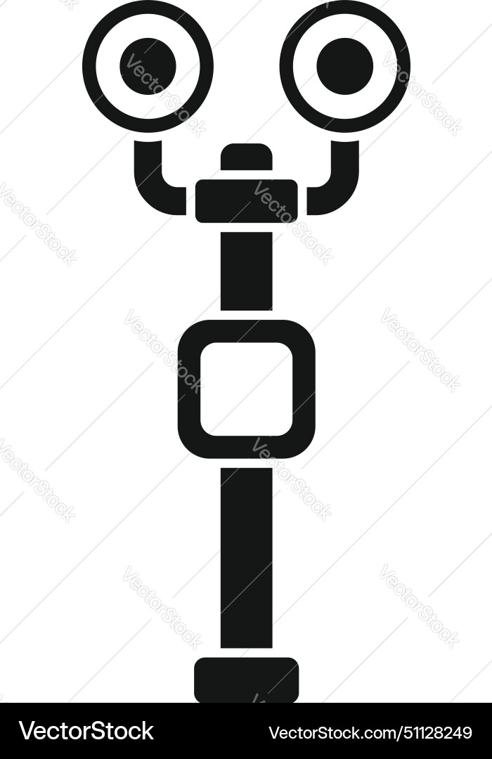 Direction traffic lights icon simple open Vector Image