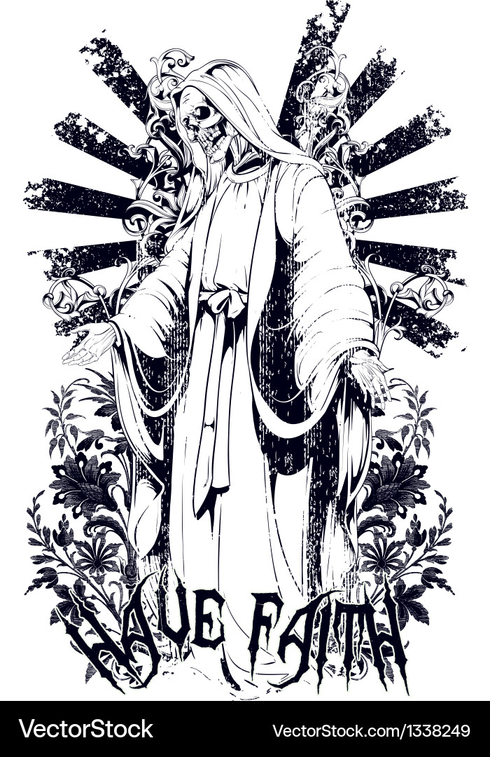 Have faith Royalty Free Vector Image - VectorStock