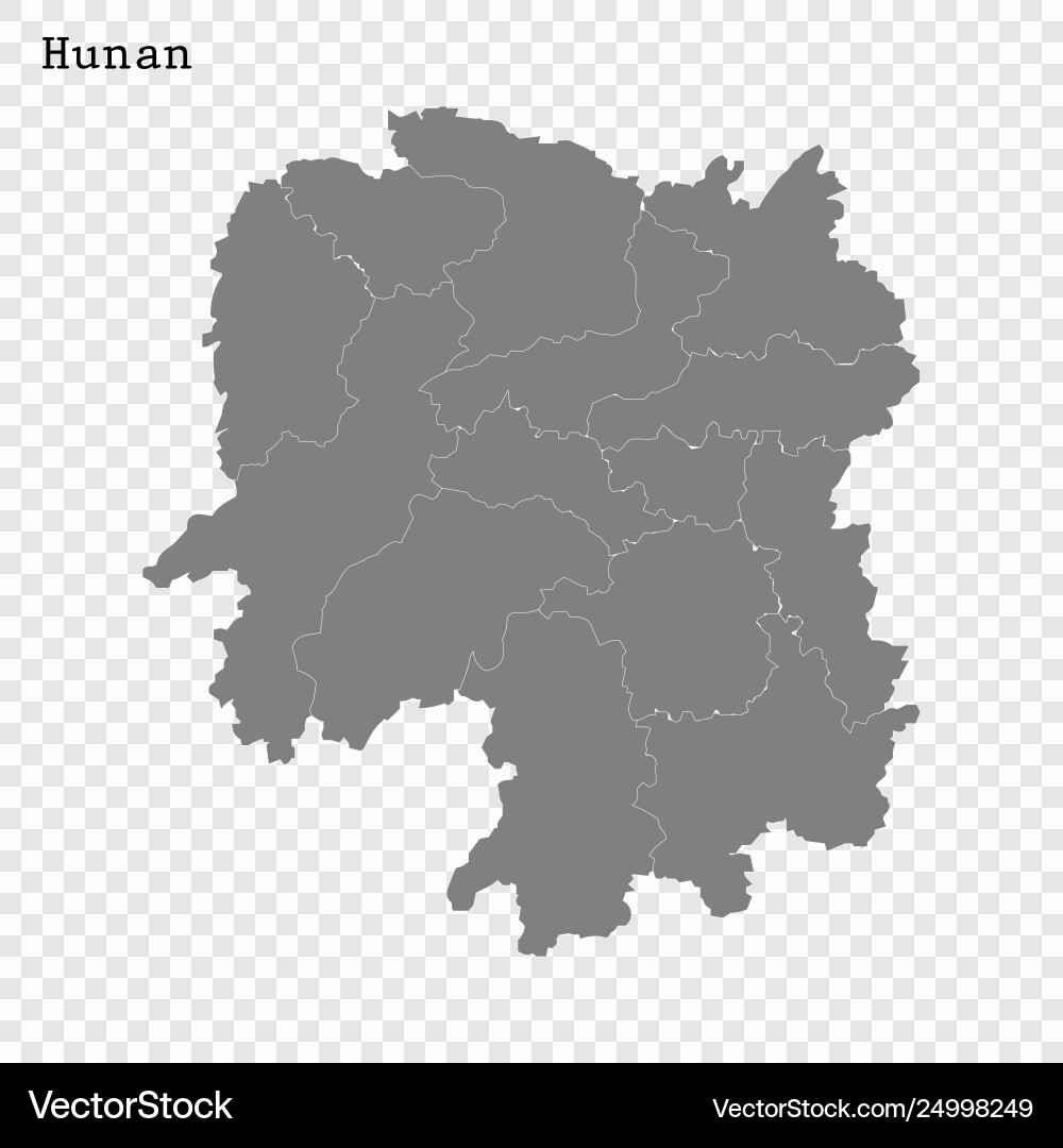 High quality map province china Royalty Free Vector Image