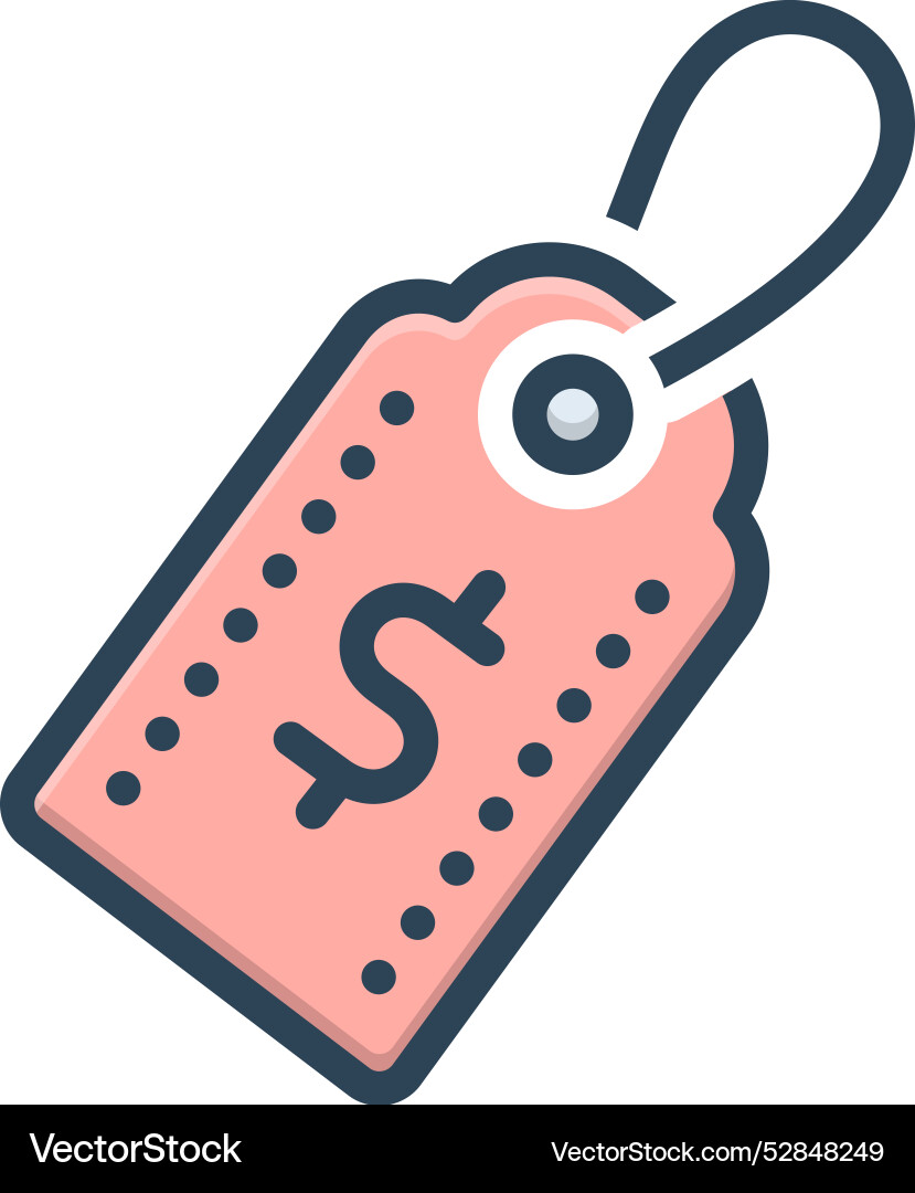 Price Royalty Free Vector Image - VectorStock