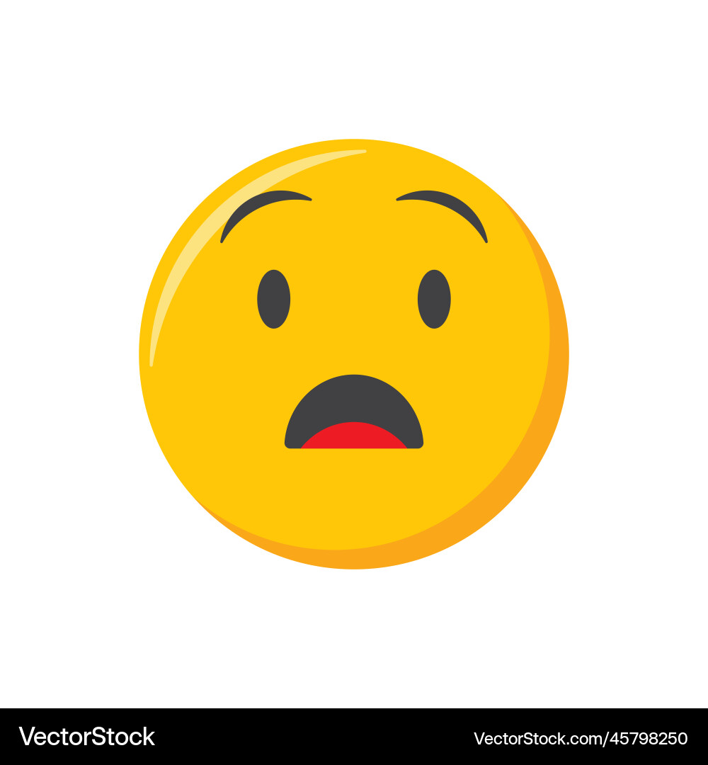 Scared Smiley Emoticon