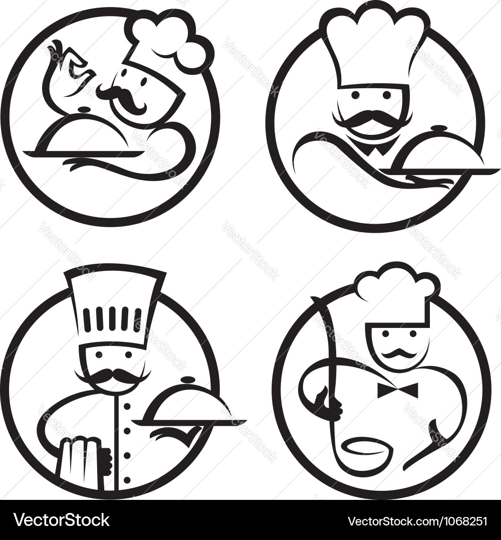 Chefs Royalty Free Vector Image - VectorStock