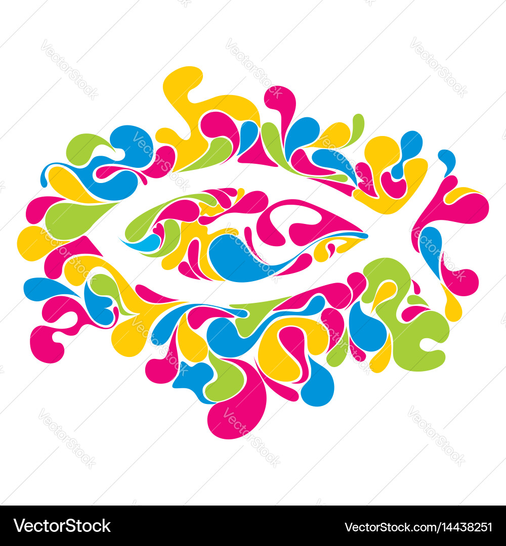 Christian print and bible symbols Royalty Free Vector Image