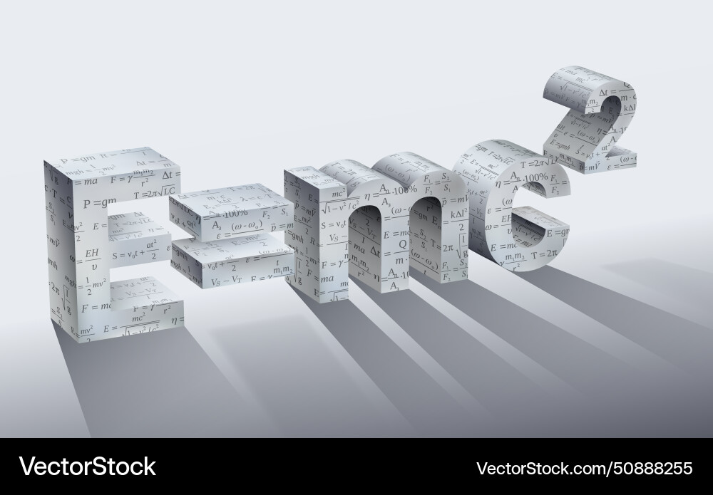 Background for the presentation of formulas Vector Image