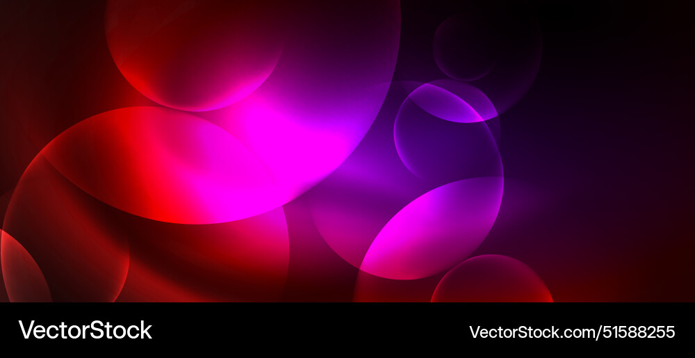 Neon magic light design Royalty Free Vector Image