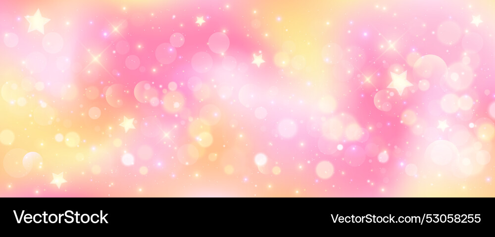 Pink gradient background orange and yellow mesh Vector Image