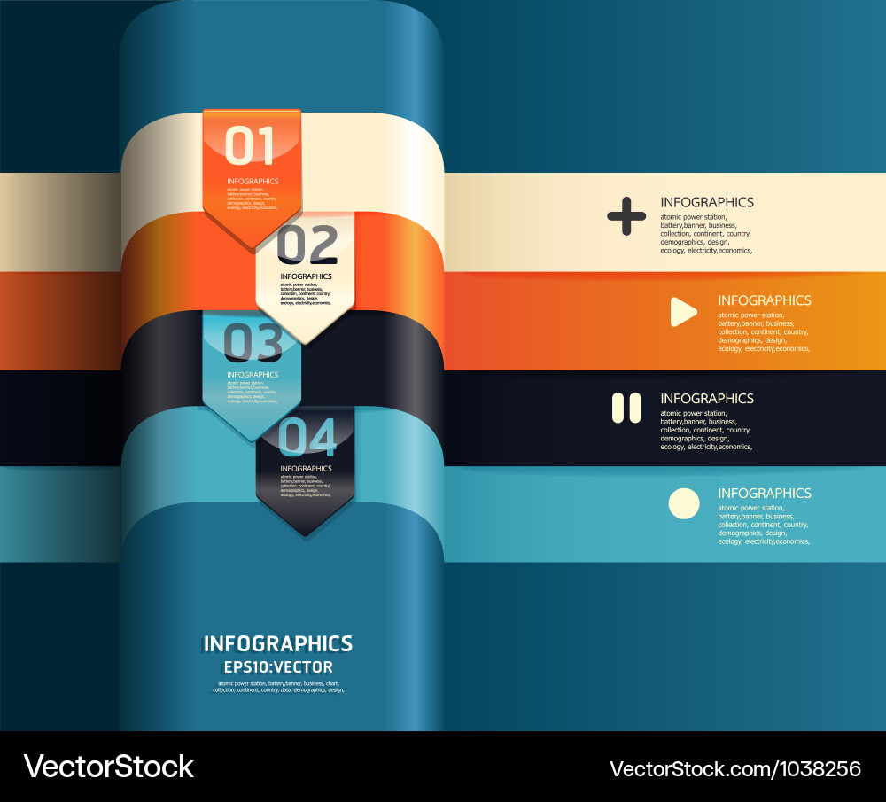 Modern design template Royalty Free Vector Image