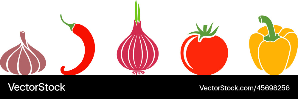 Vegetable Royalty Free Vector Image - VectorStock