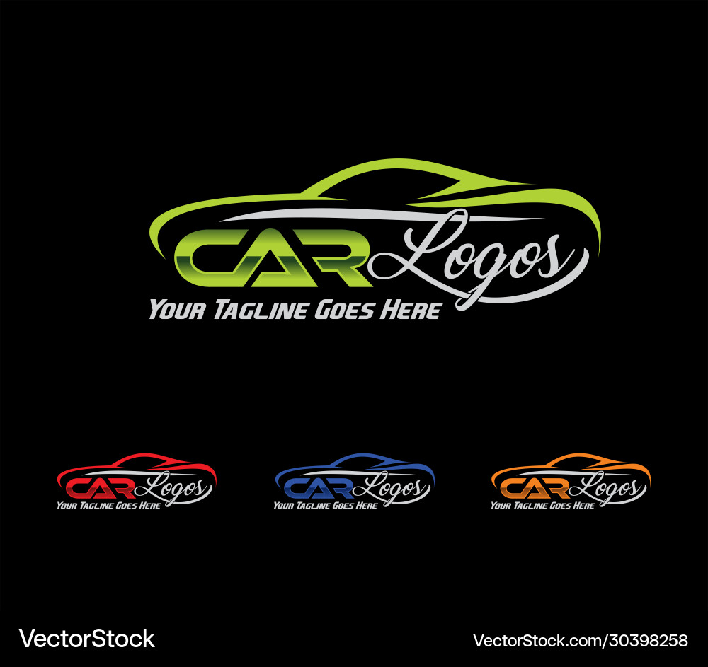 Car logo sign Royalty Free Vector Image - VectorStock