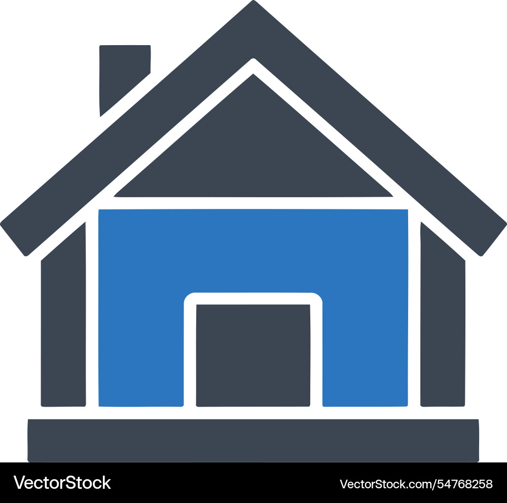 Home architecture house icon Royalty Free Vector Image