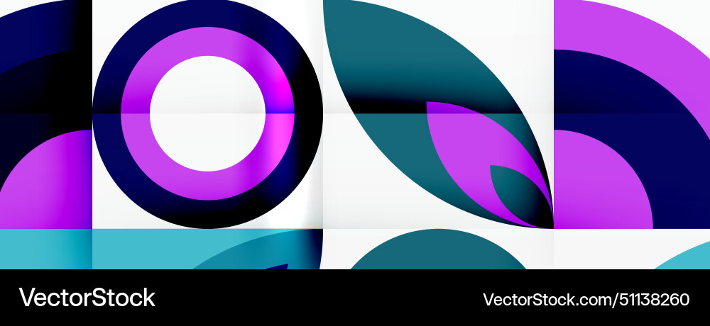 A purple and blue circle with white Royalty Free Vector