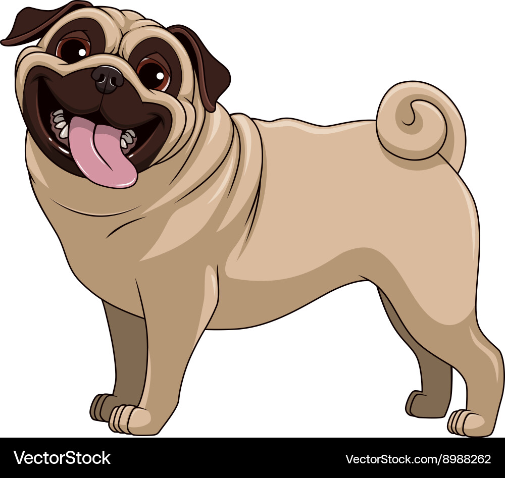 Funny dog Royalty Free Vector Image - VectorStock