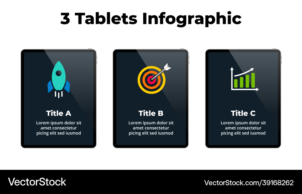 Infographic Template Ipad