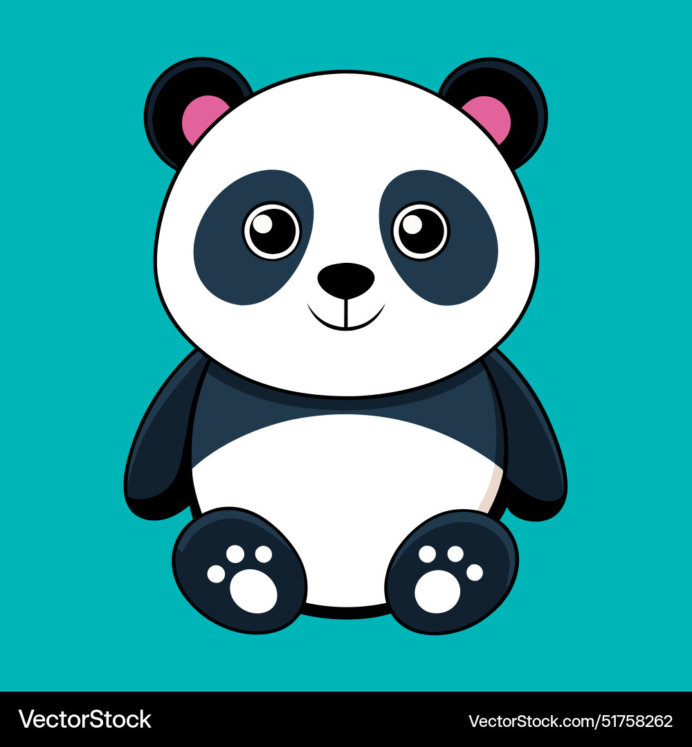 Panda Royalty Free Vector Image - VectorStock