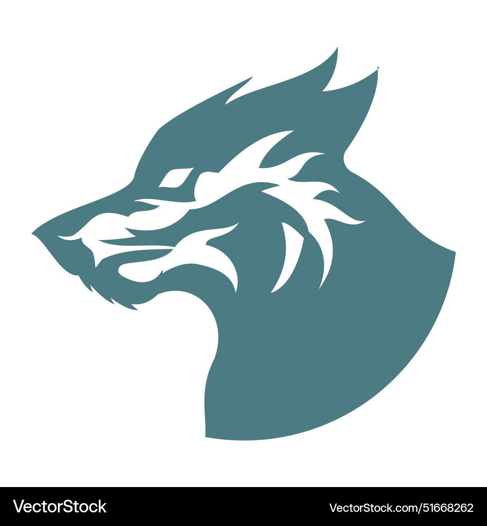 Wolf design Royalty Free Vector Image - VectorStock