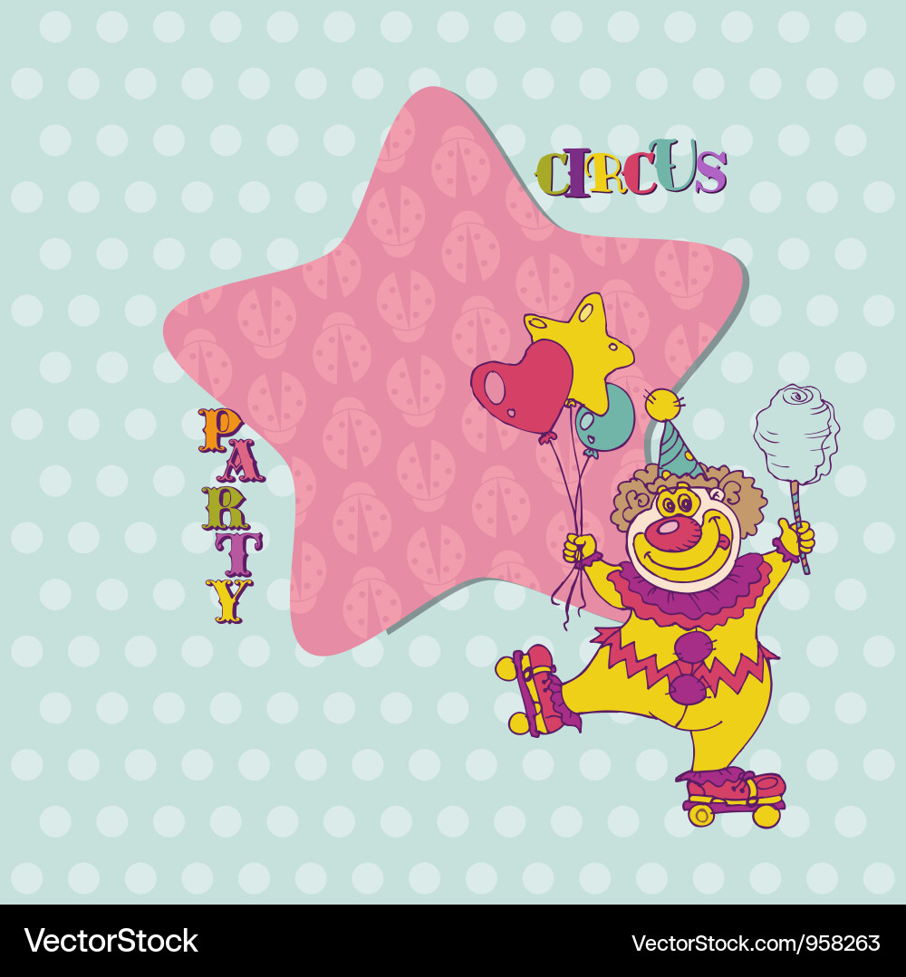 Birthday greeting card with photo frame Royalty Free Vector