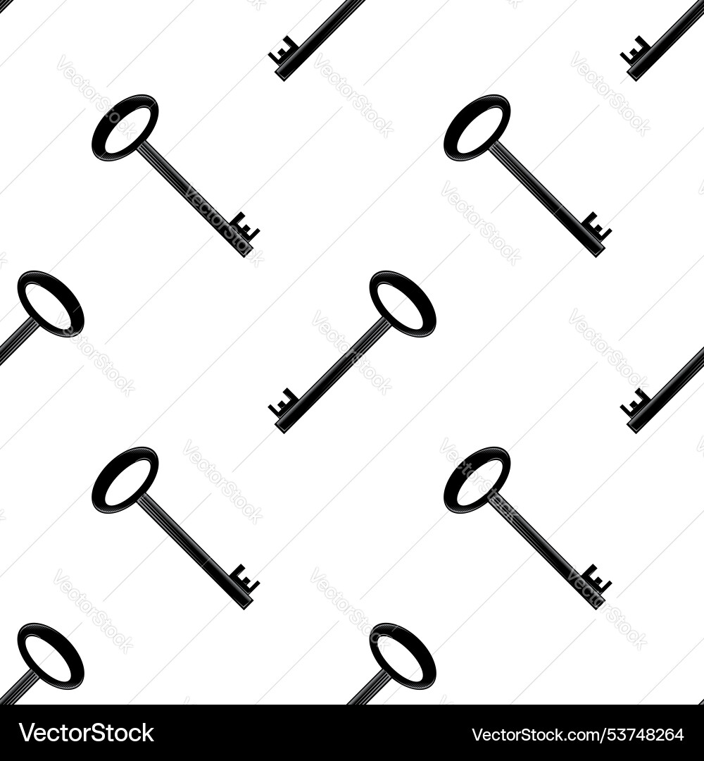 Key icon isolated on white background Royalty Free Vector