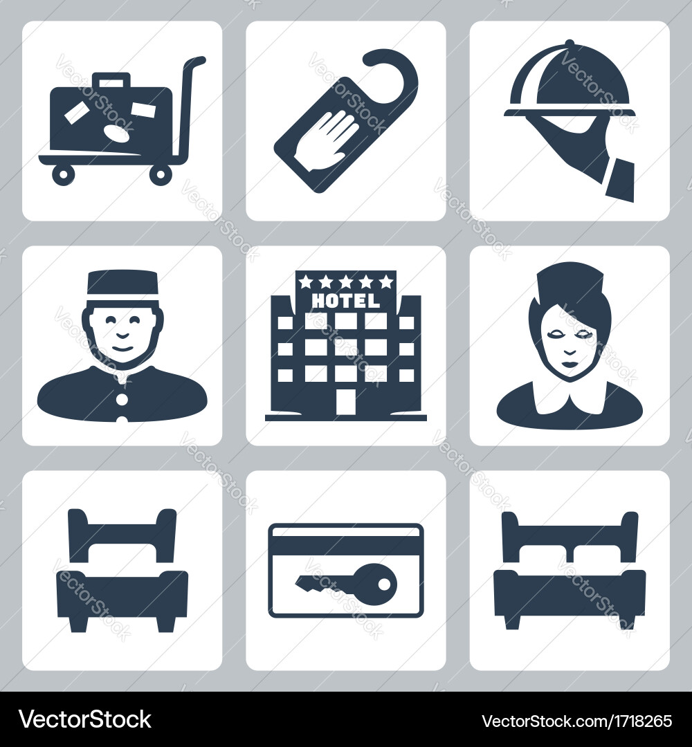 Hotel Royalty Free Vector Image - VectorStock