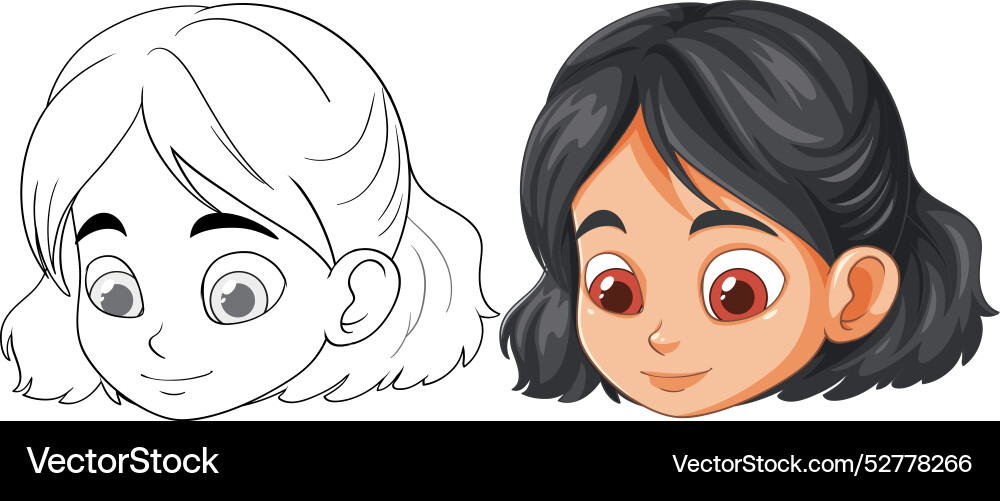 A smiling student kid Royalty Free Vector Image