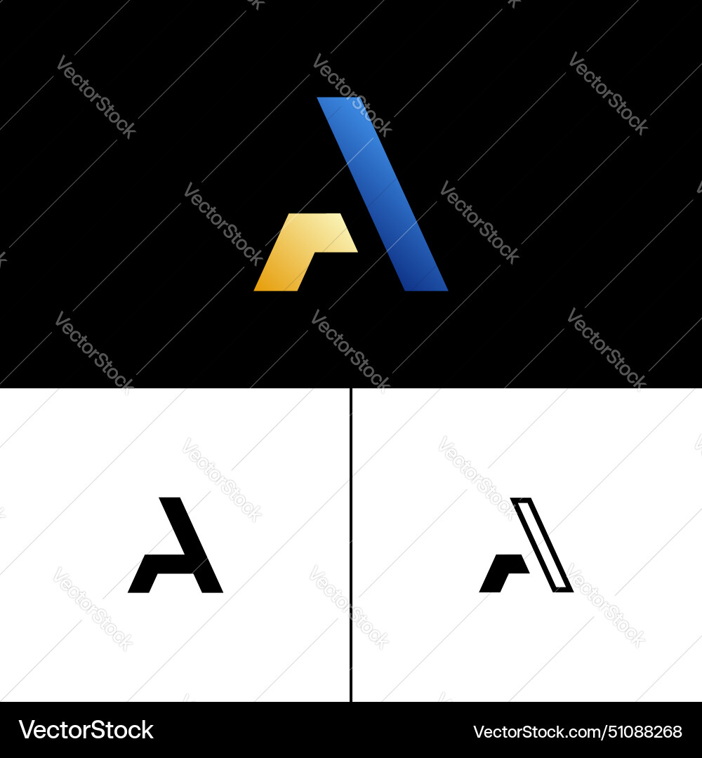 Letter set alphabet tech font Royalty Free Vector Image