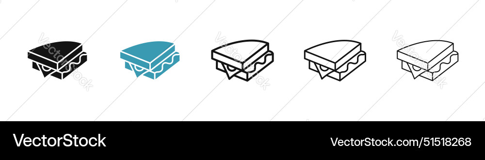 Sandwich icon Royalty Free Vector Image - VectorStock