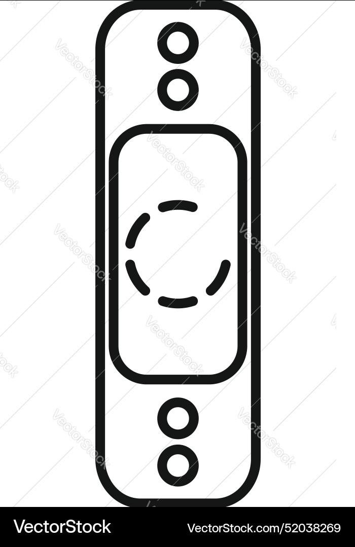 Fitness tracker showing exercise progress icon Vector Image