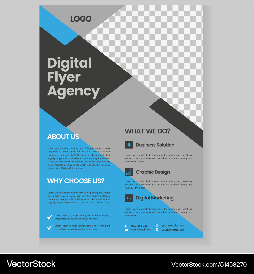 Portfolio geometric design Royalty Free Vector Image