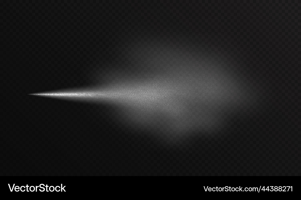 Water spray effect realistic cosmetic mist Vector Image