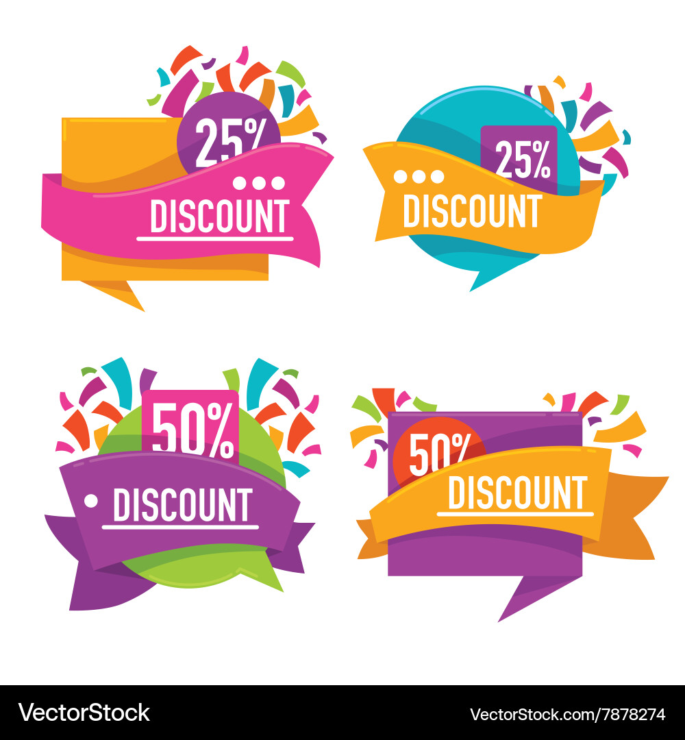 Discount Royalty Free Vector Image - VectorStock