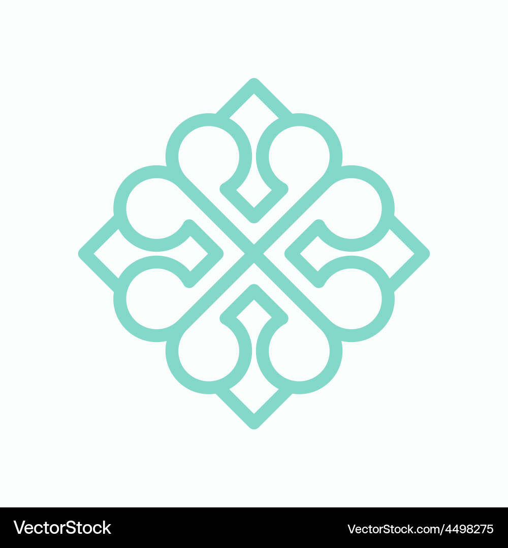 Islamic Geometric Pattern Royalty Free Vector Image