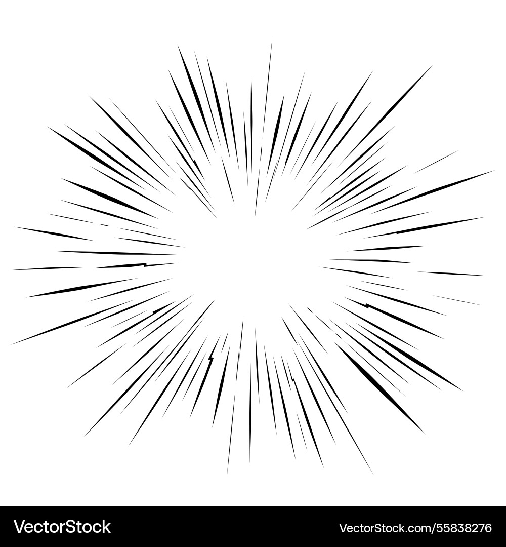 Explosion silhouette background Royalty Free Vector Image