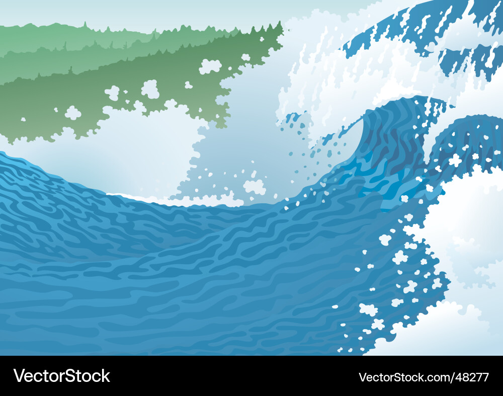 Wave Royalty Free Vector Image - VectorStock