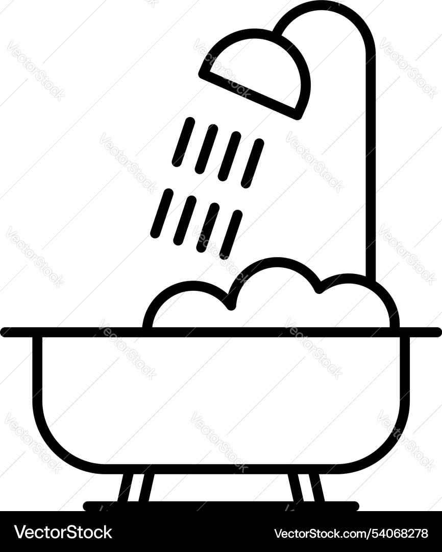 Bathroom Royalty Free Vector Image - VectorStock