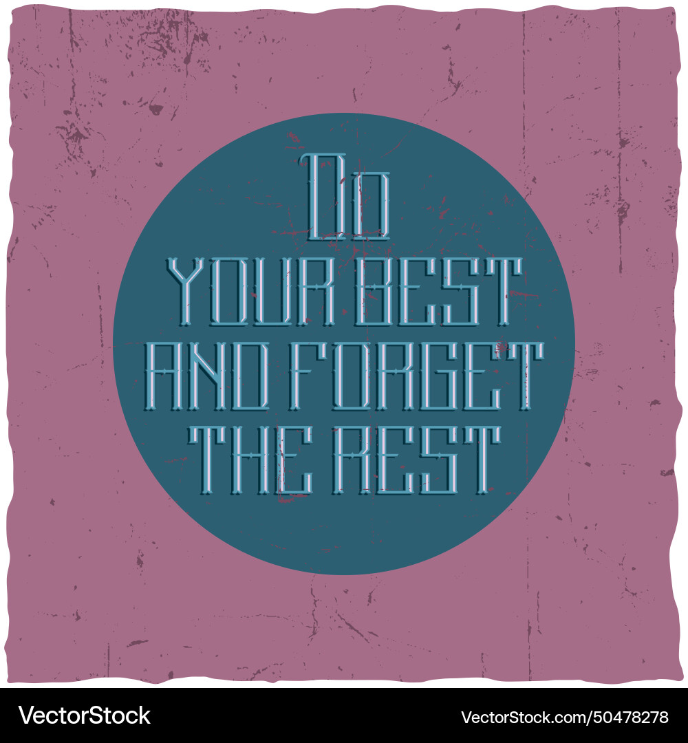 Motivational poster Royalty Free Vector Image - VectorStock