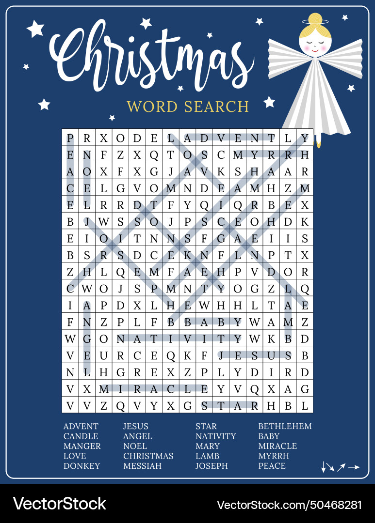 Religious Christmas Puzzles Printable