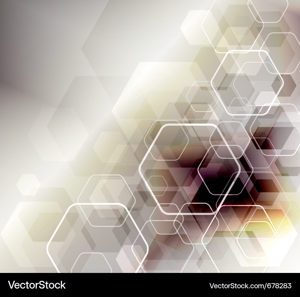 Hexagon Texture Background Royalty Free Vector Image