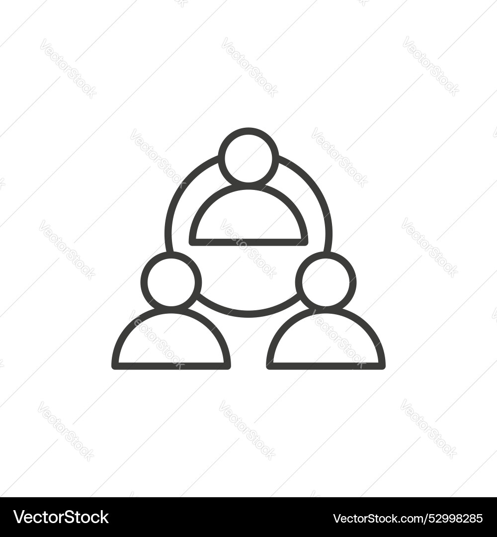 Mediator icon set professional broker symbol Vector Image
