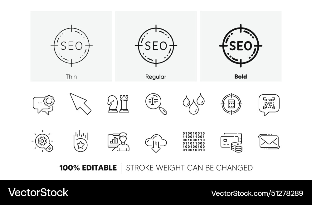 Cogwheel presentation board and calculator target Vector Image