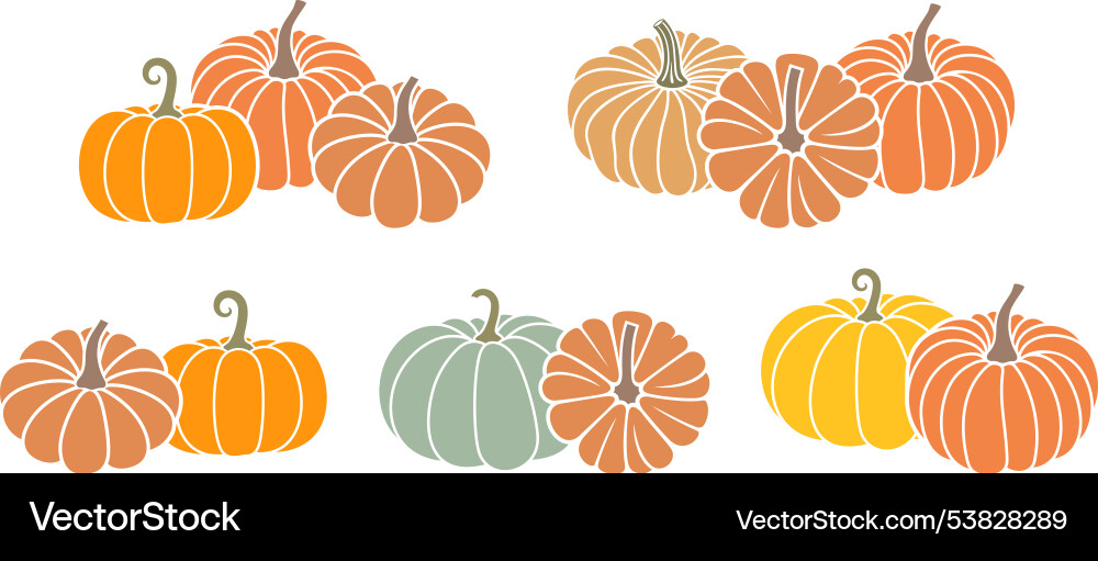 Pumpkin Royalty Free Vector Image - VectorStock