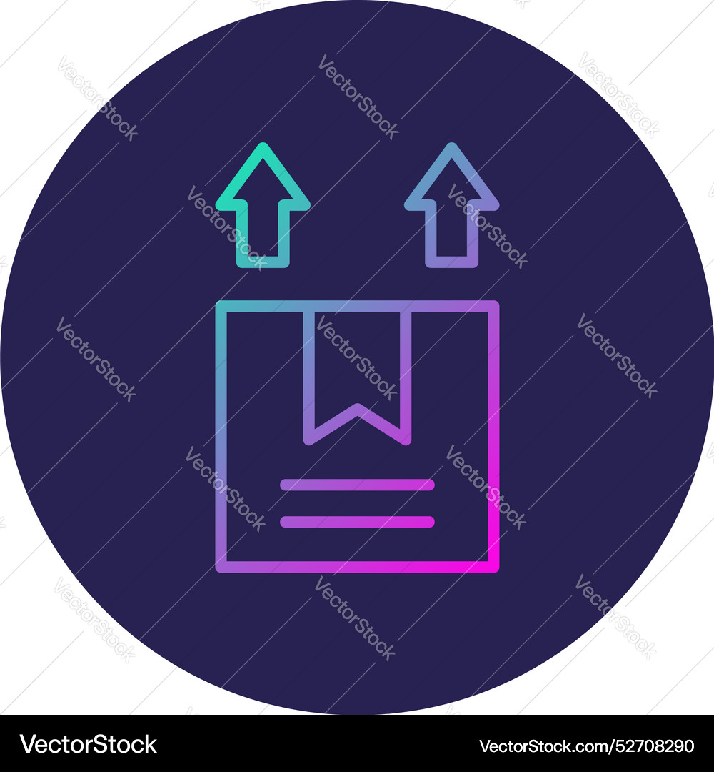 Unpack icon Royalty Free Vector Image - VectorStock