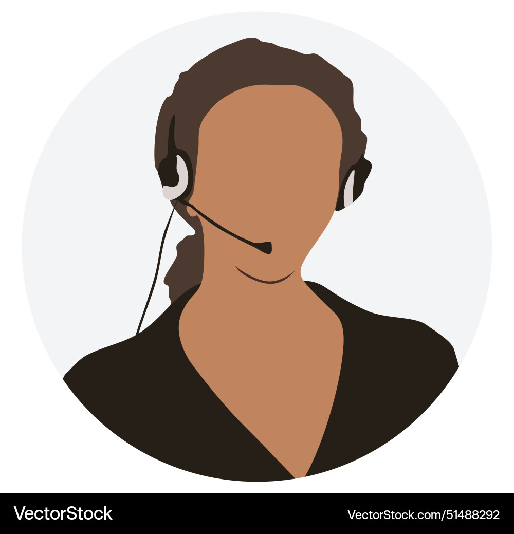 Female sales agent Royalty Free Vector Image - VectorStock