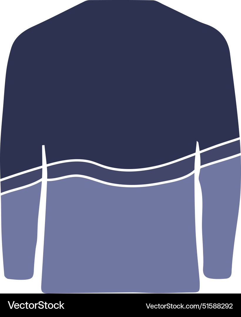 Long sleeve essential t-shirt design Royalty Free Vector
