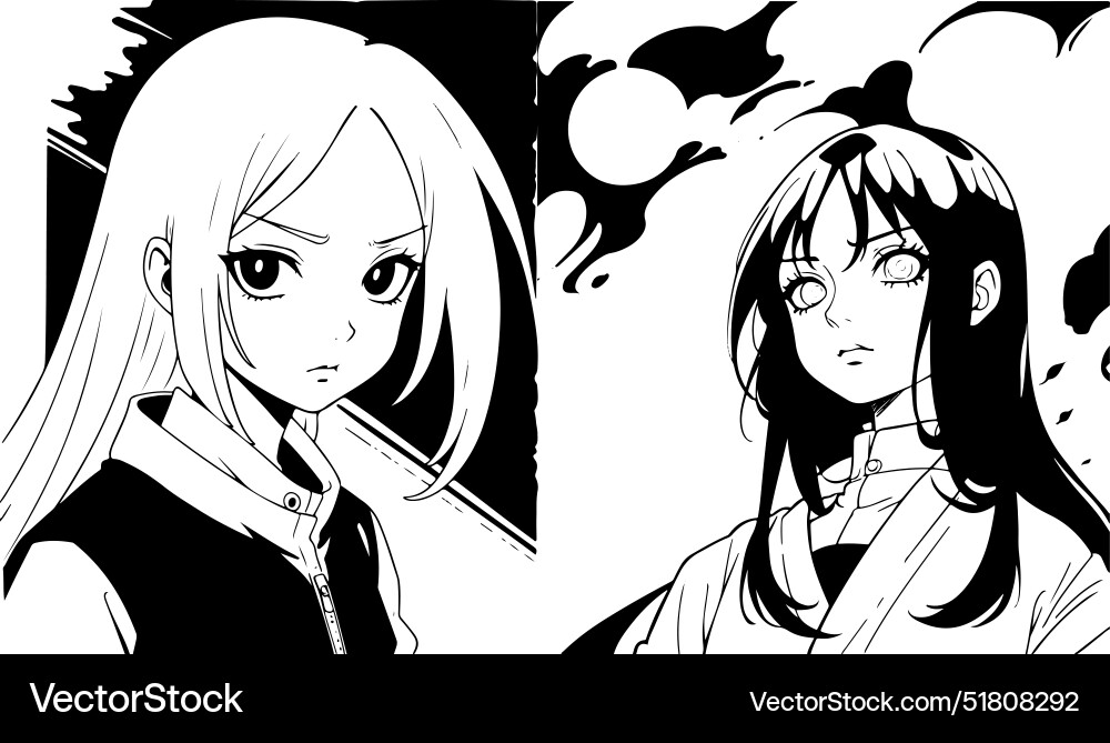 Manga style image Royalty Free Vector Image - VectorStock