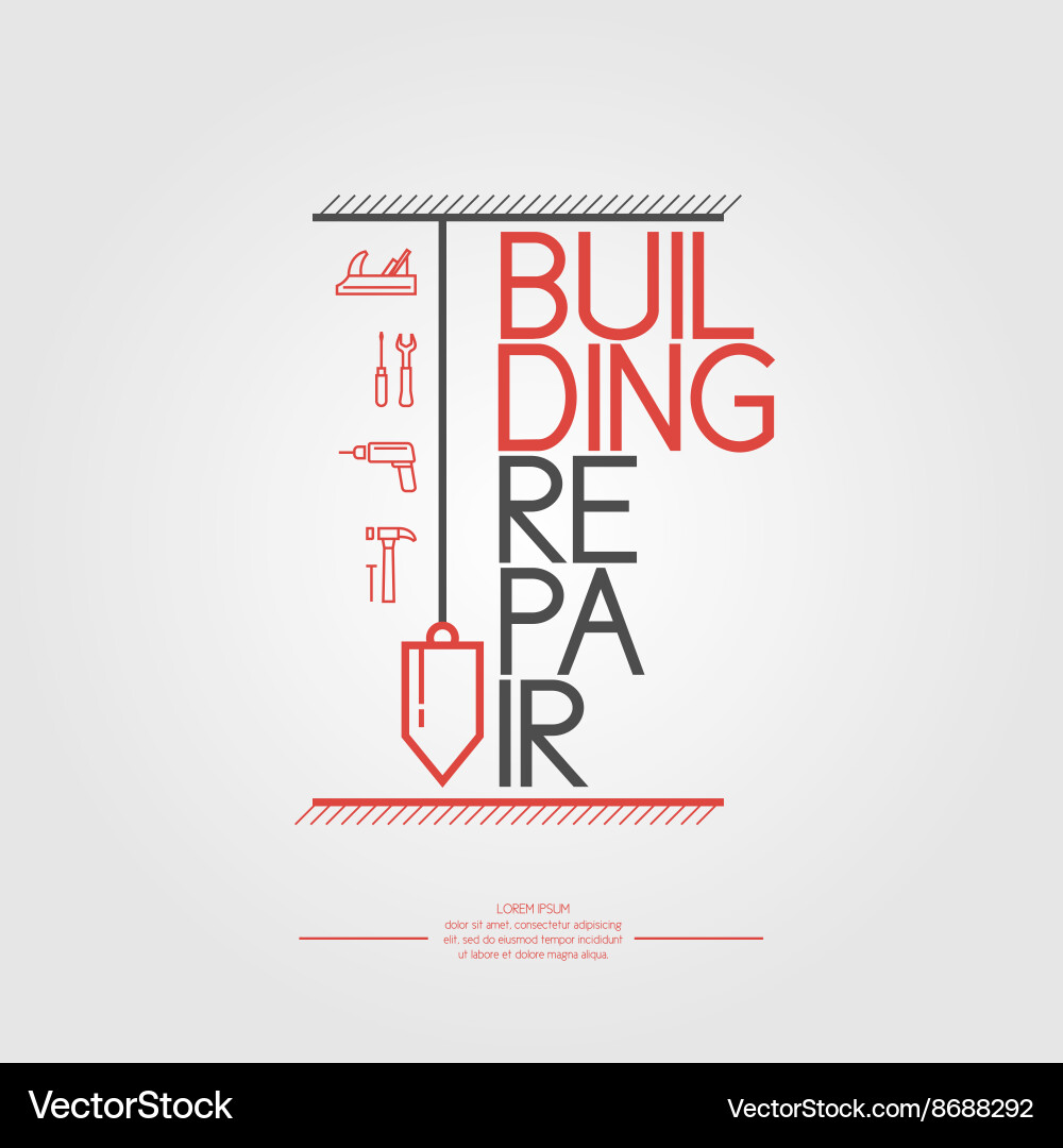 Repair Royalty Free Vector Image - VectorStock