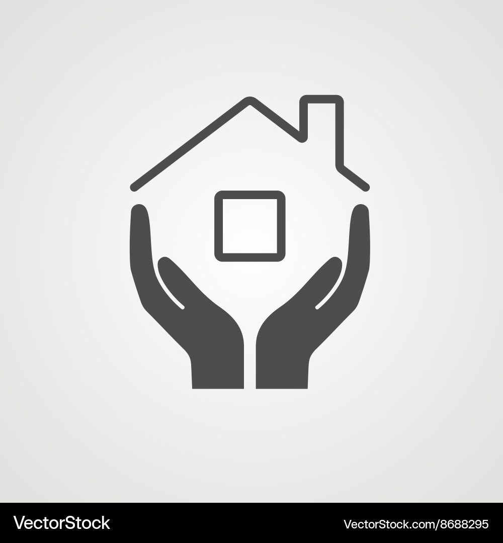Icon home Royalty Free Vector Image - VectorStock