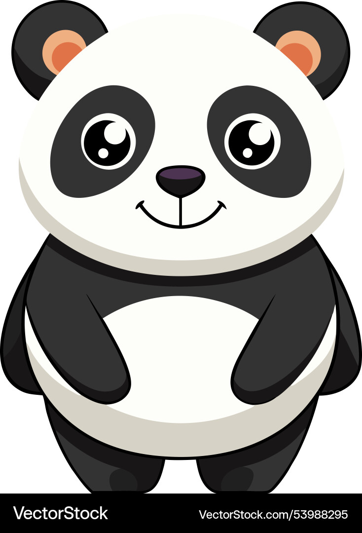 Panda und Artwork 7 Lizenzfreies Vektorbild - VectorStock