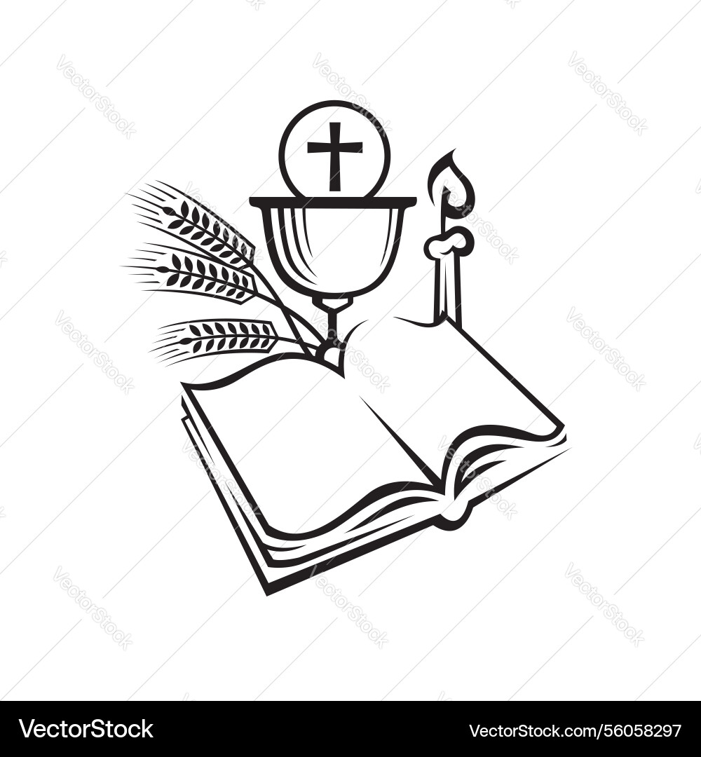 Holy communion icon Royalty Free Vector Image - VectorStock