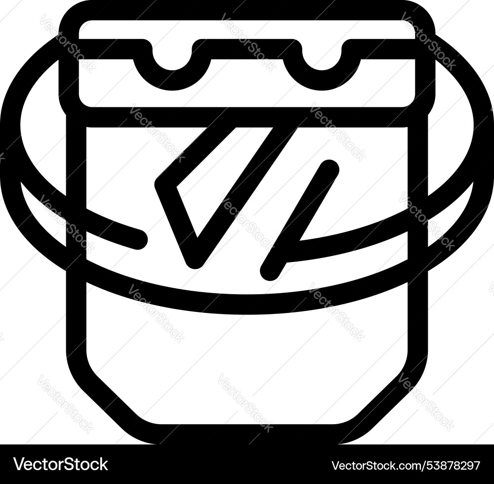 Medical face shield protecting from virus icon Vector Image